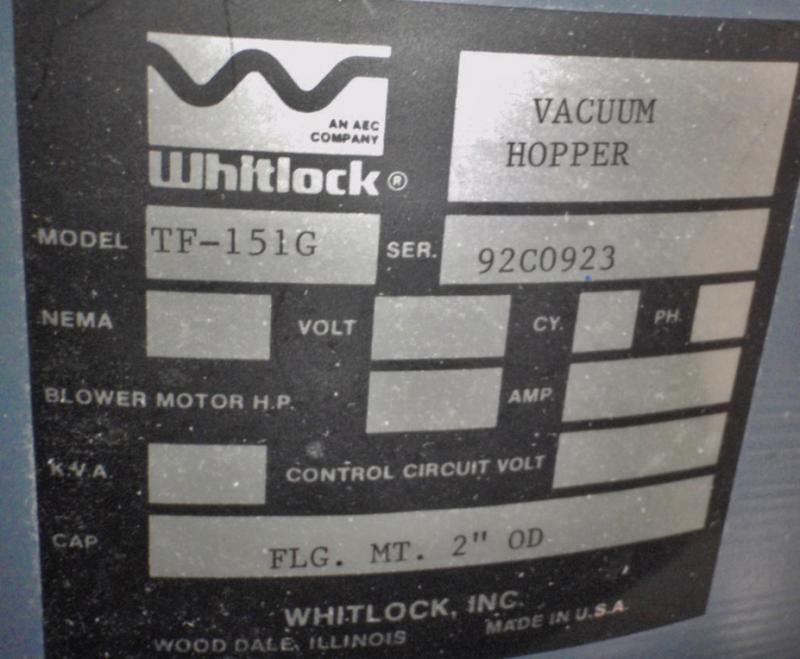 AEC-Whitlock TF-151G Receiver Hopper Loader | Garden City Plastics