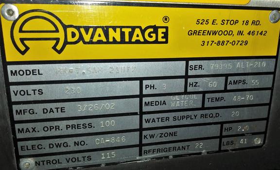 Advantage Engineering MK-7.5AM 21HFXr Maximum 2000 HE 7.5 Ton Portable ...