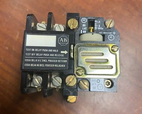 Allen-Bradley 700-NT Series C Pneumatic Time Delay Attachment | Garden ...