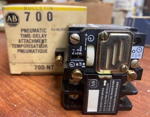 Allen-Bradley 700-NT Series C Pneumatic Time Delay Attachment | Garden ...