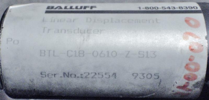 Balluff Linear Displacement Transducer | Garden City Plastics