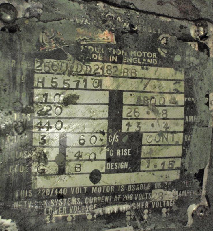 Newman H557101 10 HP Induction Motor | Garden City Plastics