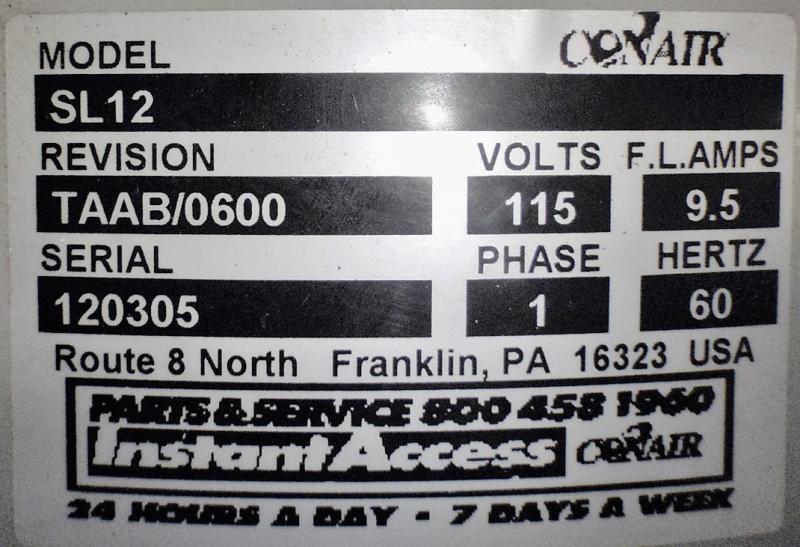 Conair SL12 Hopper Loader | Garden City Plastics