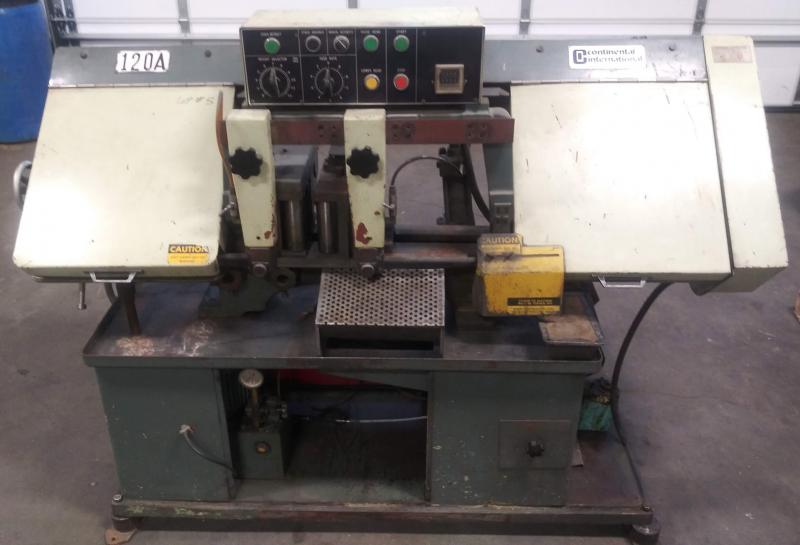 Continental Machine Tool BS-120A Horizontal Band Saw | Garden City Plastics