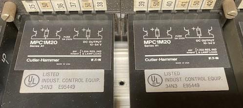 Eaton/Cutler-Hammer MPC1C10 Expandable Programmable Controller | Garden ...