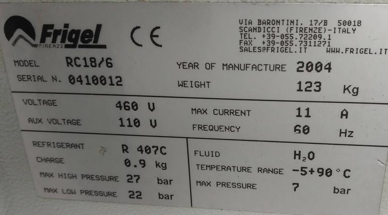 Frigel Microgel Portable Chiller | Garden City Plastics