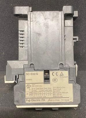 Fuji Electric SC-E02/G Electromechanical Contactor Relay with SZ-A11/T ...