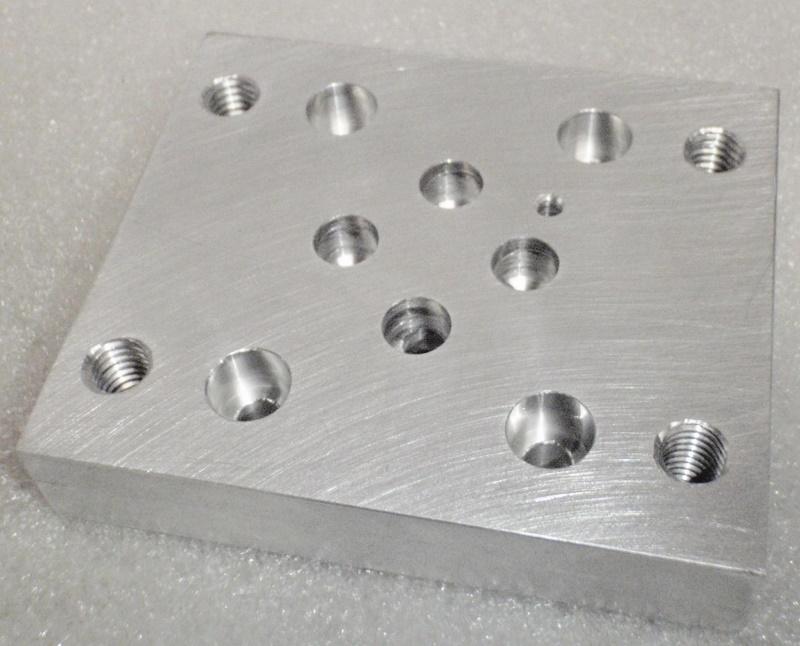 Servo Valve adapter mounting block | Garden City Plastics
