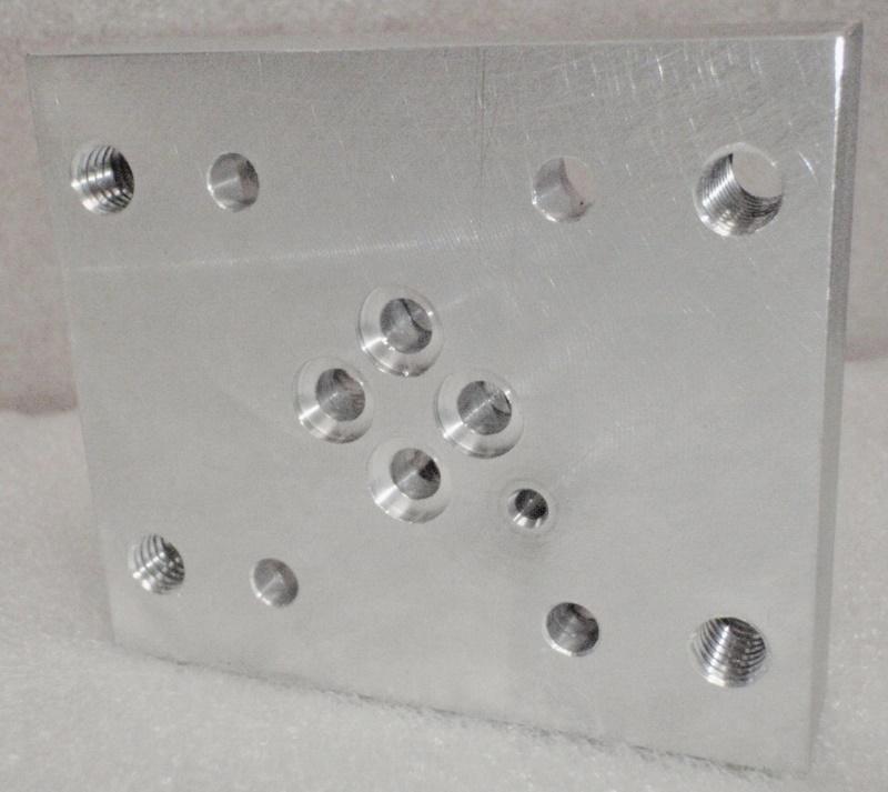 Servo Valve adapter mounting block | Garden City Plastics