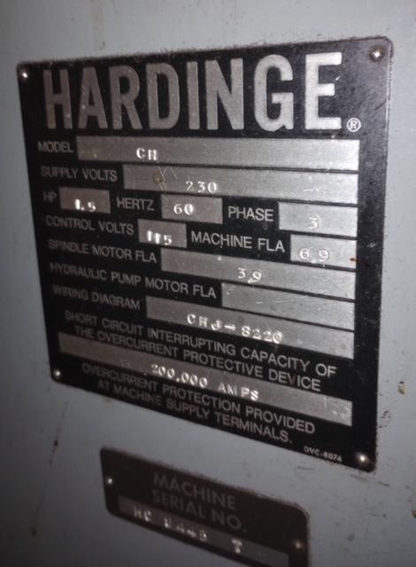 Hardinge CH Lathe with CT-A Threading Attachment | Garden City Plastics