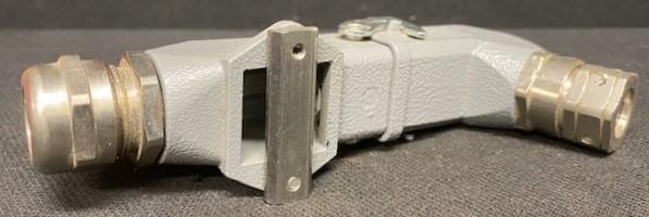 Harting PC GF20 & HAN 3A-M 4-Pin Angled Connectors | Garden City Plastics