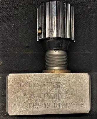 Hydac DRV-12-01.X/12-S Hydraulic Flow Control Valve | Garden City Plastics