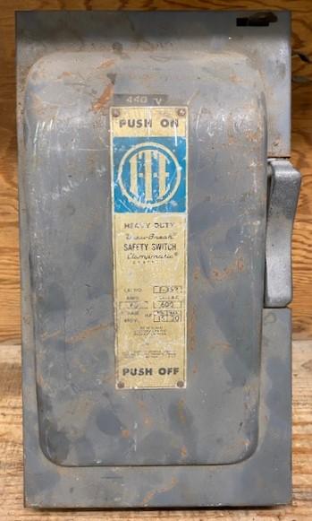 ITE F352 Vacu-Break Clampmatic Enclosed Safety Switch | Garden City ...