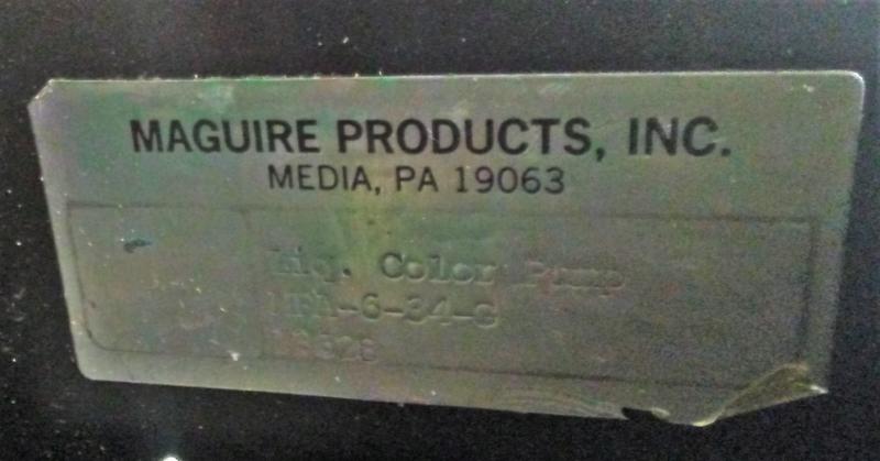 Maguire MPA-6-34-G Liquid Color Pump Controller | Garden City Plastics
