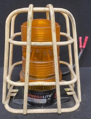 Meterolite SY361005-A Type 5 Amber Strobe Warning Light With Protection ...