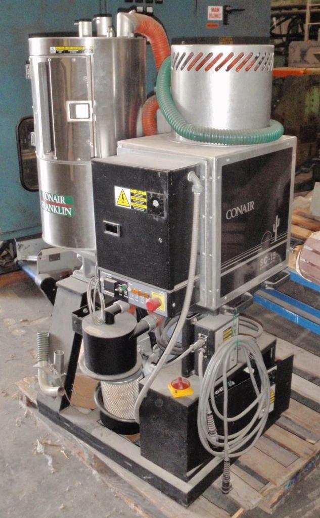 Conair SC-15 portable material dryer with hopper | Garden City Plastics