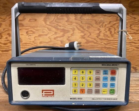 Panametrics 8000 Magna-Mike Thickness Gauge | Garden City Plastics