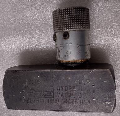 Parker F800S 5000 PSI In-line Flow Control Valve | Garden City Plastics