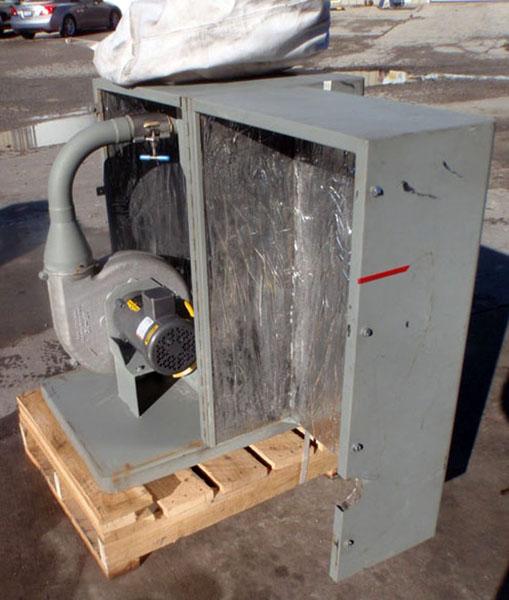 Polymer Systems Unknown Model 1.5 HP blower cyclone dust collector ...