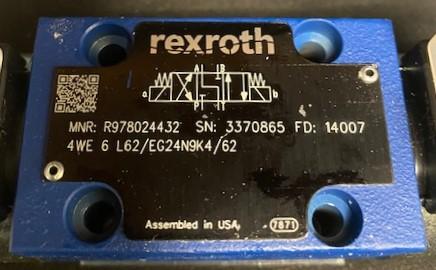 Rexroth R978024432 Hydraulic Direct-Acting Double Solenoid Valve ...