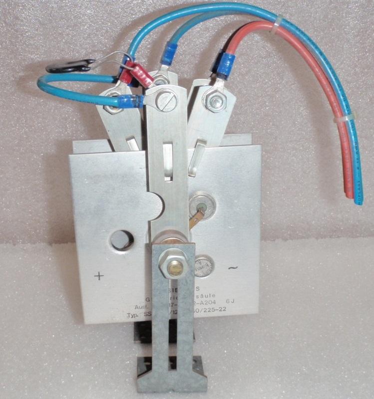Siemens SS! 4E 11/12-B 250/225-22 Rectifier Column Stack | Garden City ...