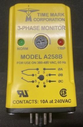 Time Mark A258B 3-Phase Monitoring Relay | Garden City Plastics