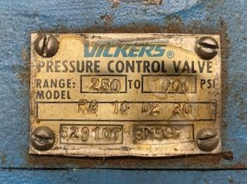 Vickers RG 10 D2 30 Pressure Control Valve | Garden City Plastics