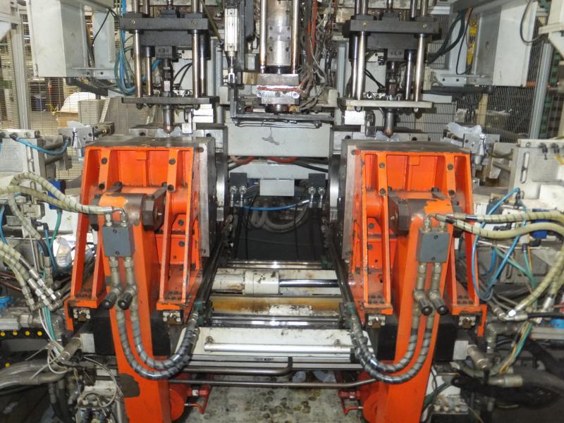 Uniloy-Milacron UMS 100/D Continuous Extrusion Dual Shuttle Blow ...