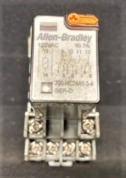 Allen-Bradley 700-HC24A1-3-4 Series D AC120V Relay | Garden City Plastics