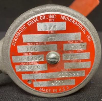 Atkomatic 4001 Pneumatic Valve | Garden City Plastics