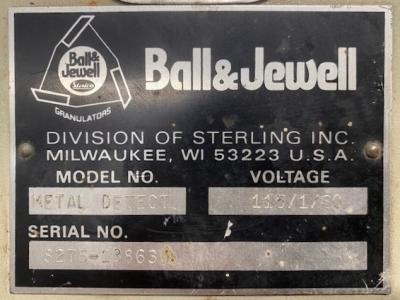 Ball & Jewell Metal Detector Control Box | Garden City Plastics