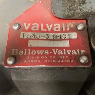 Bellows-Valvair L545-39-102 Valvair Pneumatic Valve | Garden City Plastics