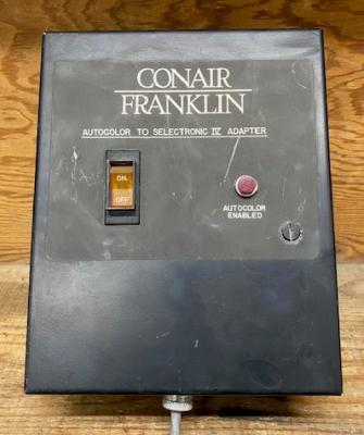 Conair-Franklin 107-149-01 REV D Autocolor to Selectronic IV Adapter ...