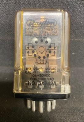 Dayton 3X742A AC120V Relay | Garden City Plastics