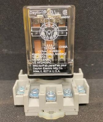 Dayton 3X742M AC120V Relay | Garden City Plastics