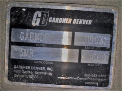 Gardner Denver GABMDRA 3MR Blower Vacuum Pump | Garden City Plastics