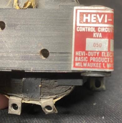 Hevi-Duty Electric Co. D47649S Control Circuit Transformer | Garden ...