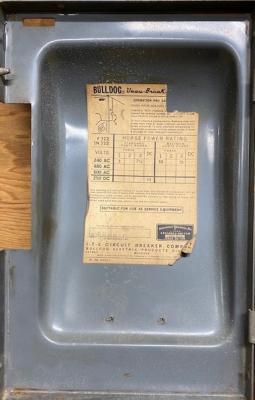 ITE F322 Bulldog Vacu-Break Fusible Safety Switch | Garden City Plastics