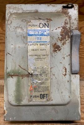 Gould-ITE F351 Type 1 Enclosed Fusible Safety Switch | Garden City Plastics