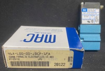MAC Valves 46A-L00-00-JDCP-1FA Solenoid Valve | Garden City Plastics