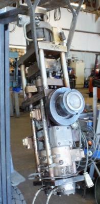 W. Mueller Unknown Model 2x100mm PVC Processing Head | Garden City Plastics