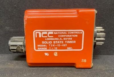 NCC T3K-10-461 AC120V Solid State Time Delay Relay | Garden City Plastics