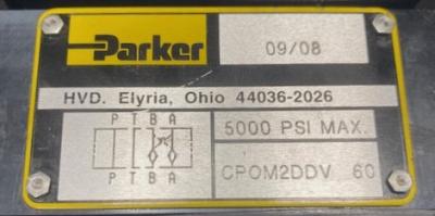 Parker CPOM2DDV 60 Hydraulic Valve | Garden City Plastics