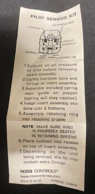 Ross 946K87 Solenoid Pilot Service Kit | Garden City Plastics