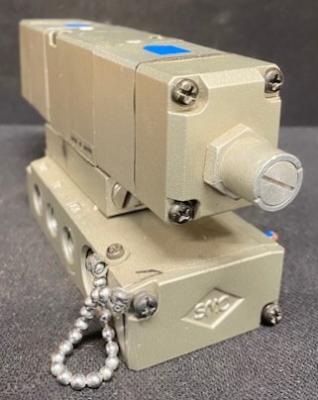 SMC Unknown Model Double Solenoid Valve | Garden City Plastics