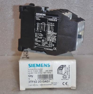 Siemens 3TF42 20-0AG1 Motor Contactor | Garden City Plastics
