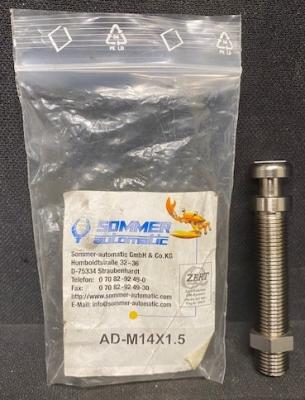 Sommer Automatic (Zimmer Group) AD-M14X1.5 Elastomer Shock Absorber ...