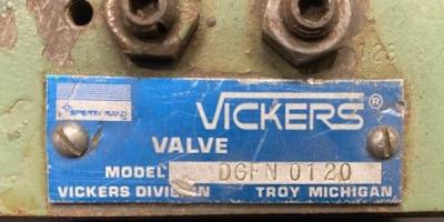Sperry-Vickers DGFN 0120 Choke Valve | Garden City Plastics
