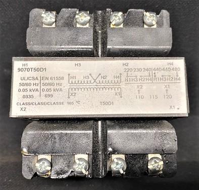Square D 9070T50D1 Industrial Control Transformer | Garden City Plastics