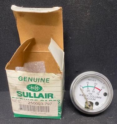 Sullair 250003-797 Water Column Vacuum Gauge | Garden City Plastics